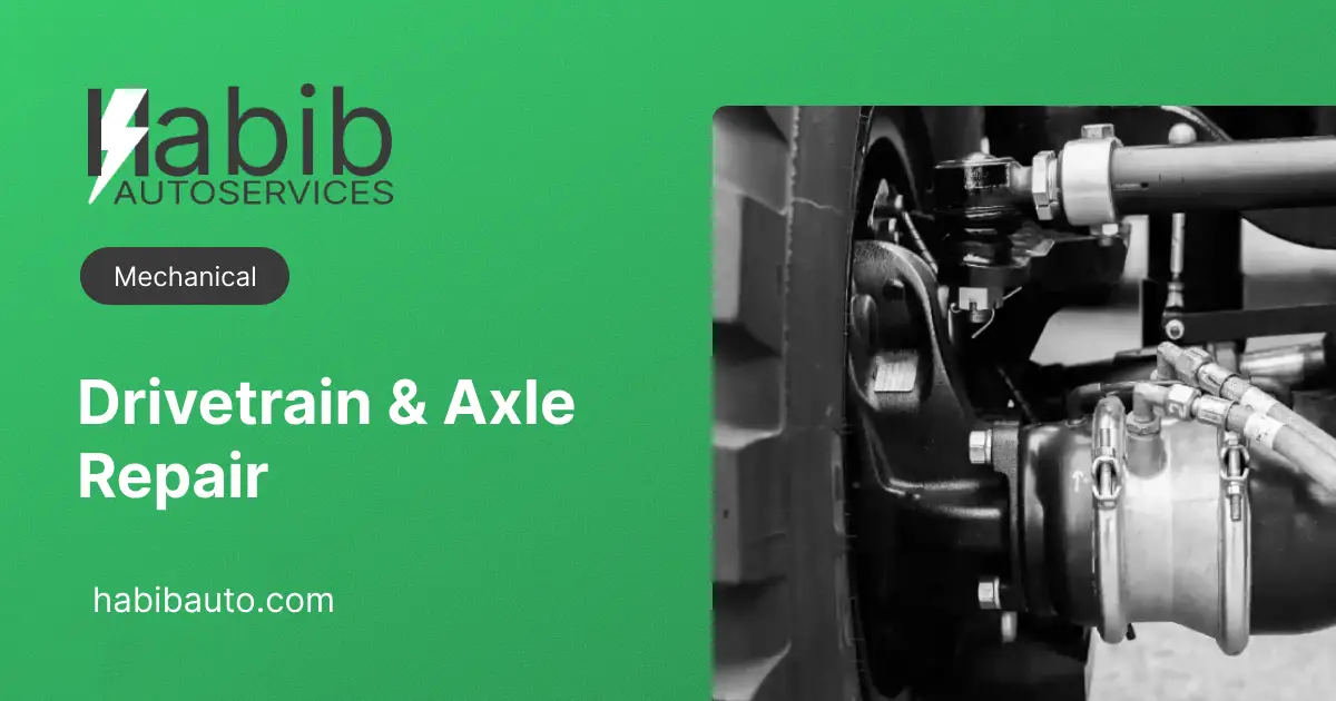 Drivetrain and Axle - Habib Auto Services - Limassol