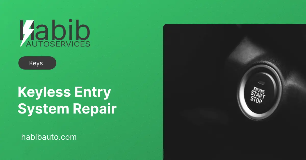 Keyless Entry System - Habib Auto Services - Limassol